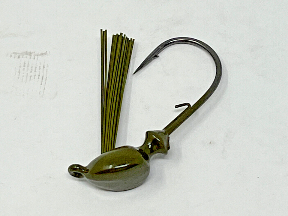 Shotgun Sports Jig Heads - Green Pumpkin - 3/8 oz - Casting/Flipping ...