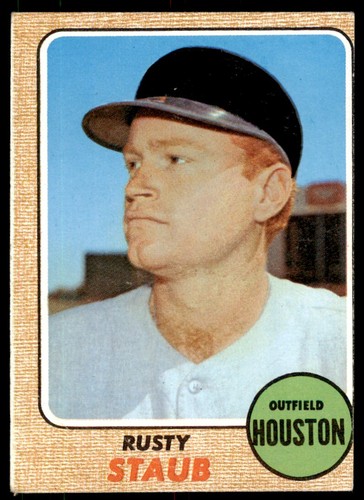 1968 TOPPS RUSTY STAUB . HOUSTON ASTROS #300 | eBay
