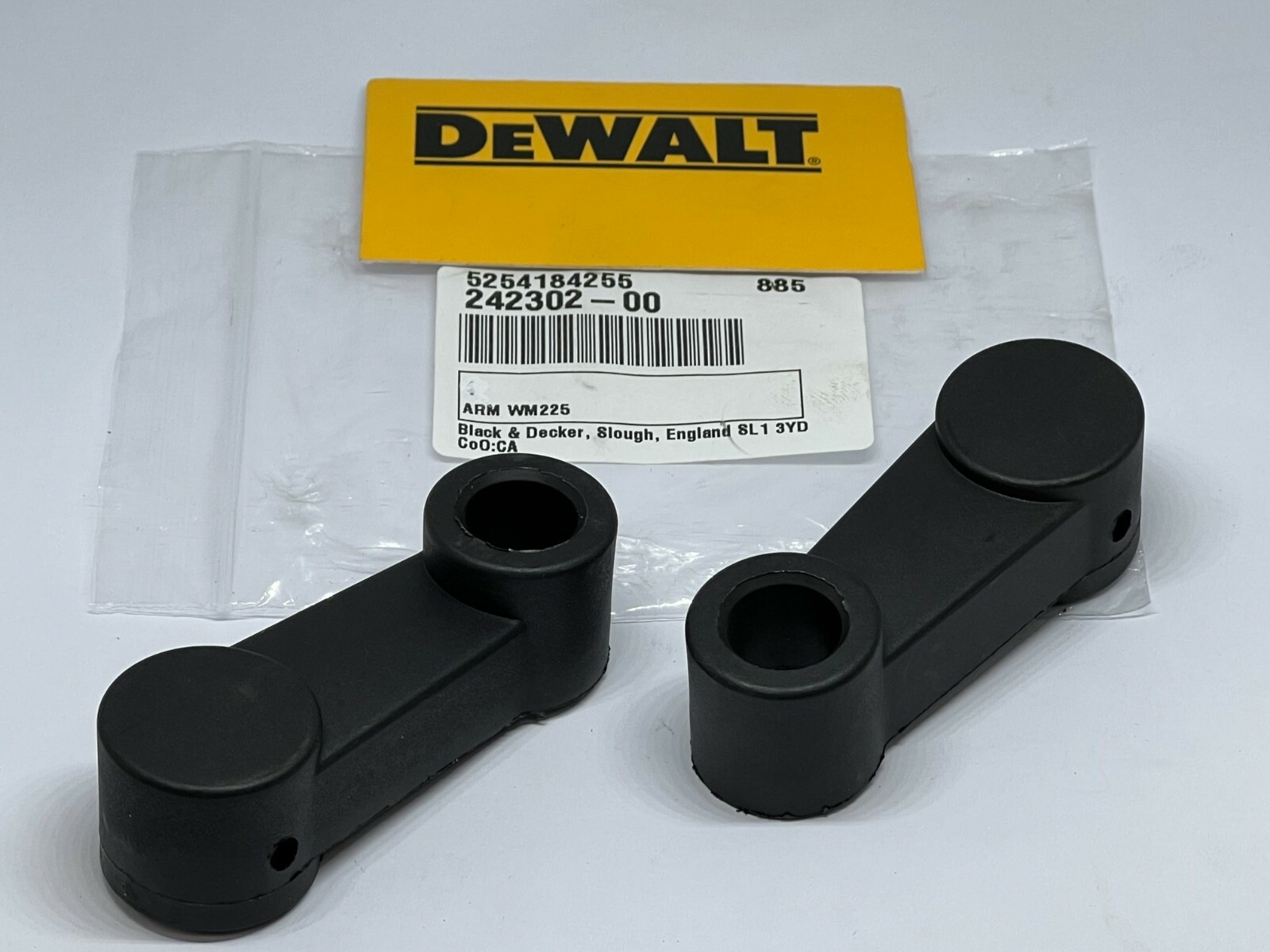 2XGenuine Black and Decker Workmate Handle Arm WM747 WM750 WM800 WM825 ...