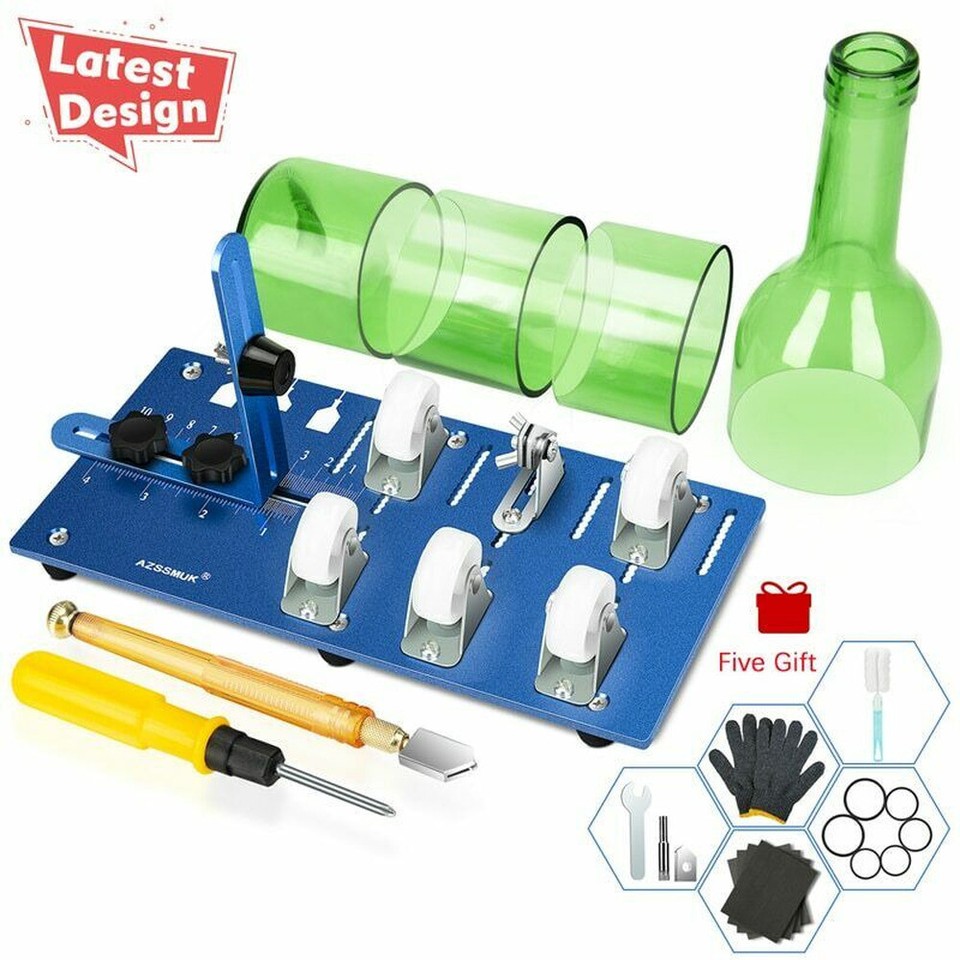 Glass Bottle Cutter Kit Beer Wine Jar DIY Cutting Machine Craft Recycle ...