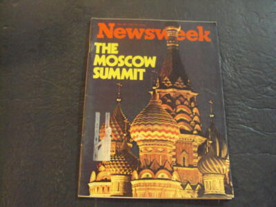 Newsweek May 29 1972 The Moscow Summit ID:62052 | eBay