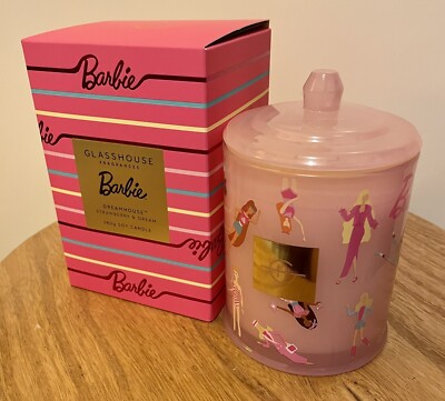 GLASSHOUSE Barbie Dreamhouse Candle 380g Strawberry & Dream SOLD OUT ...