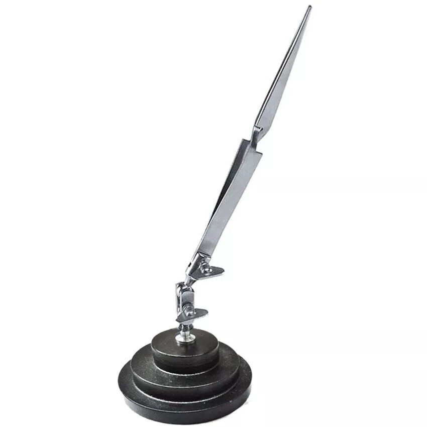 Third Hand Base & Cross Locking Tweezer 3rd Helping Jewelry Soldering ...