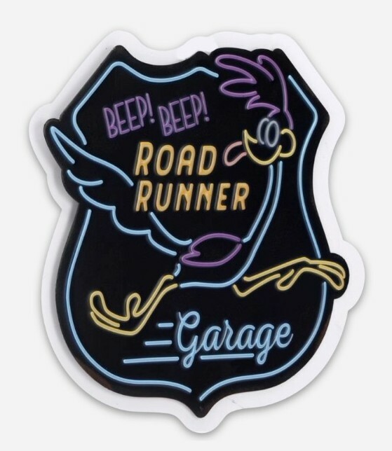 For Road Runner fans MAGNET - Beep Beep Muscle Car Roadrunner Die Cut ...