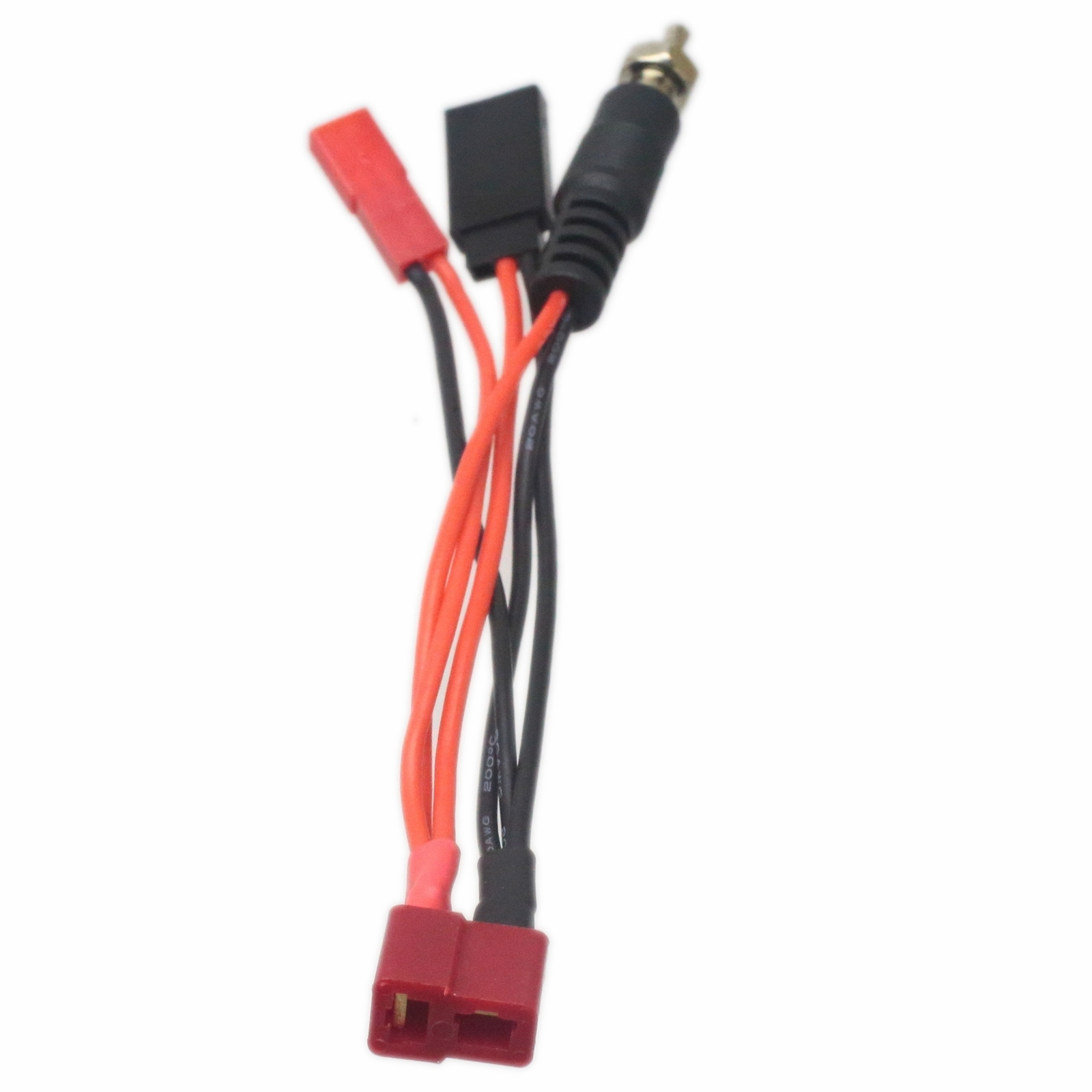 Multi-charger Universial Deans T-Plug to JST JR Futaba Glow Plug ...