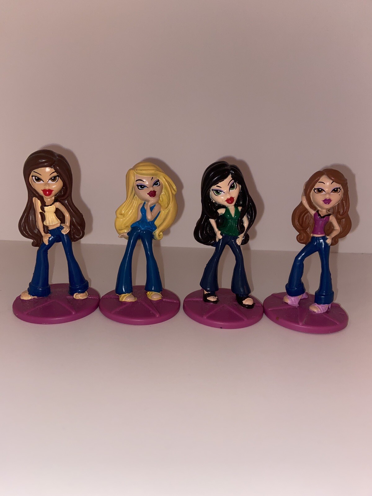 MGA Bakery Crafts Bratz Dolls 3” Cake Toppers Set of 4 | eBay
