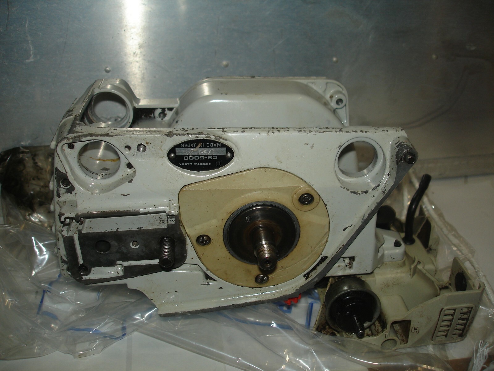 Echo cs-5000 crank case chainsaw part bin 475 | eBay