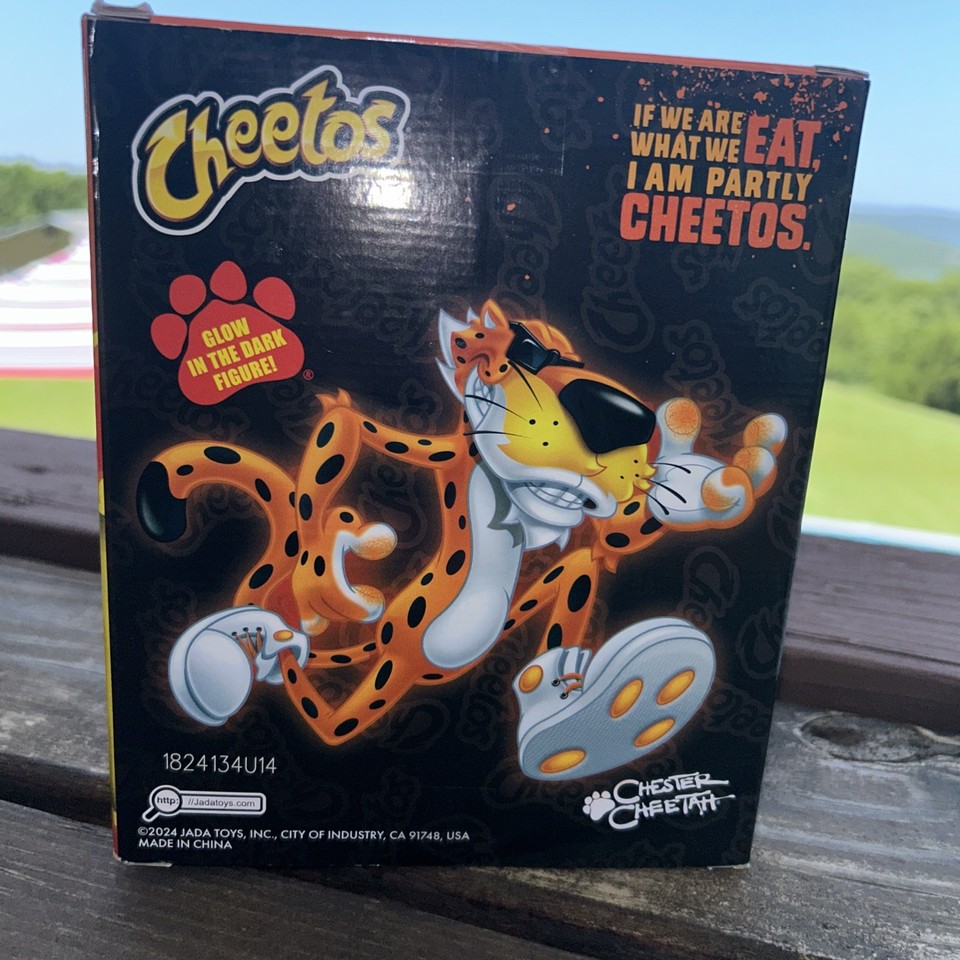 Jada Toys Cheetos CHESTER CHEETAH Flamin' Hot Figure NIB Glow In The ...