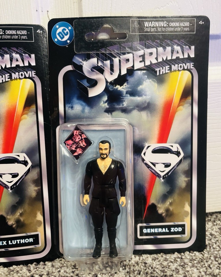 Superman The Movie Retro 3.75” Action Figure Complete Set of 6 Luthor ...