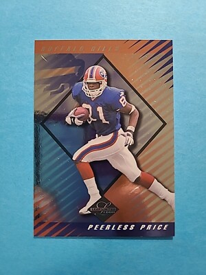 PEERLESS PRICE 2000 LEAF LIMITED FOOTBALL CARD # 116 SERIAL # 0610/3000 ...