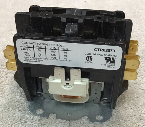 SERVICE FIRST Contactor CTR02573 2P 30A 24VAC / Screws (b64) | eBay