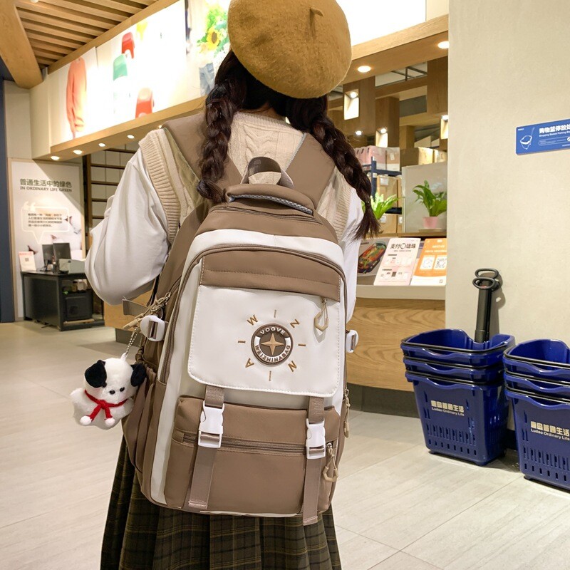 Stylish Urban Minimalist Geometric Pattern Ox Cloth Waterproof Bapa ...