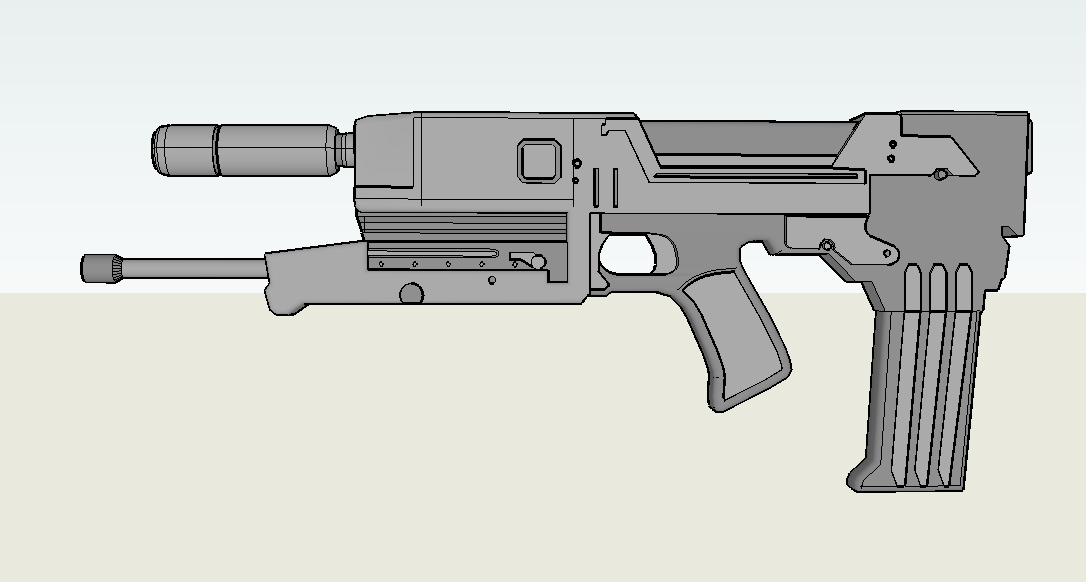 Westinghouse M95A1 Phased Plasma Rifle Replica - Terminator 2 Movie ...