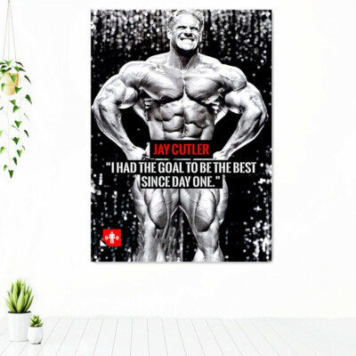 Bodybuilding Workout Inspirational Poster Decorative Banner Flag Gym ...