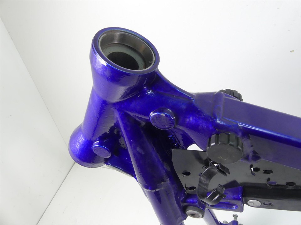 2004 Harley Softail FXSTD SE CVO Deuce Straight Blue Frame Chassis ...