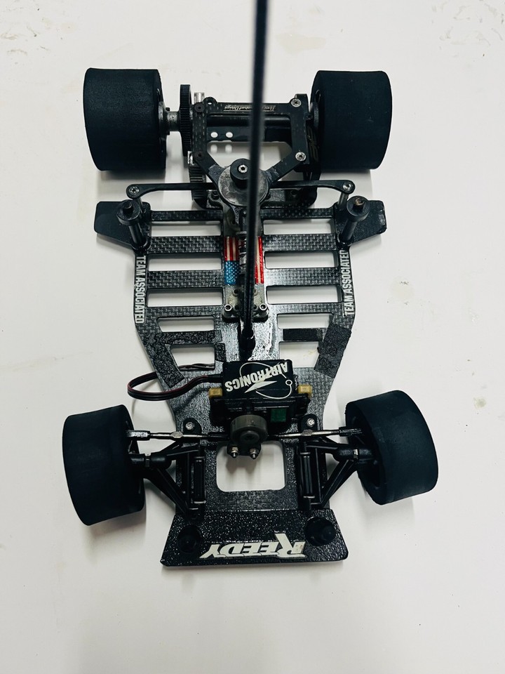 Vintage Associated RC12L Graphite Pan Car - Rolls Smooth - Spare New ...