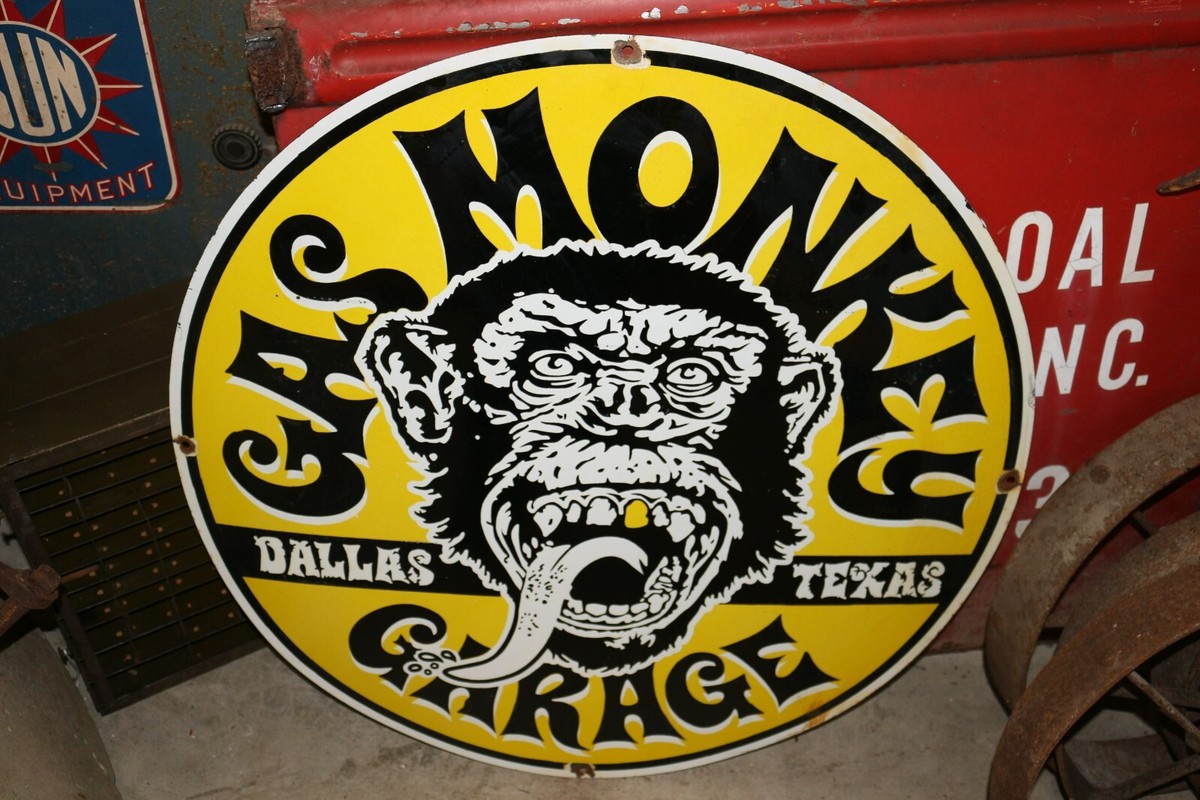 Gas Monkey Garage Sign
