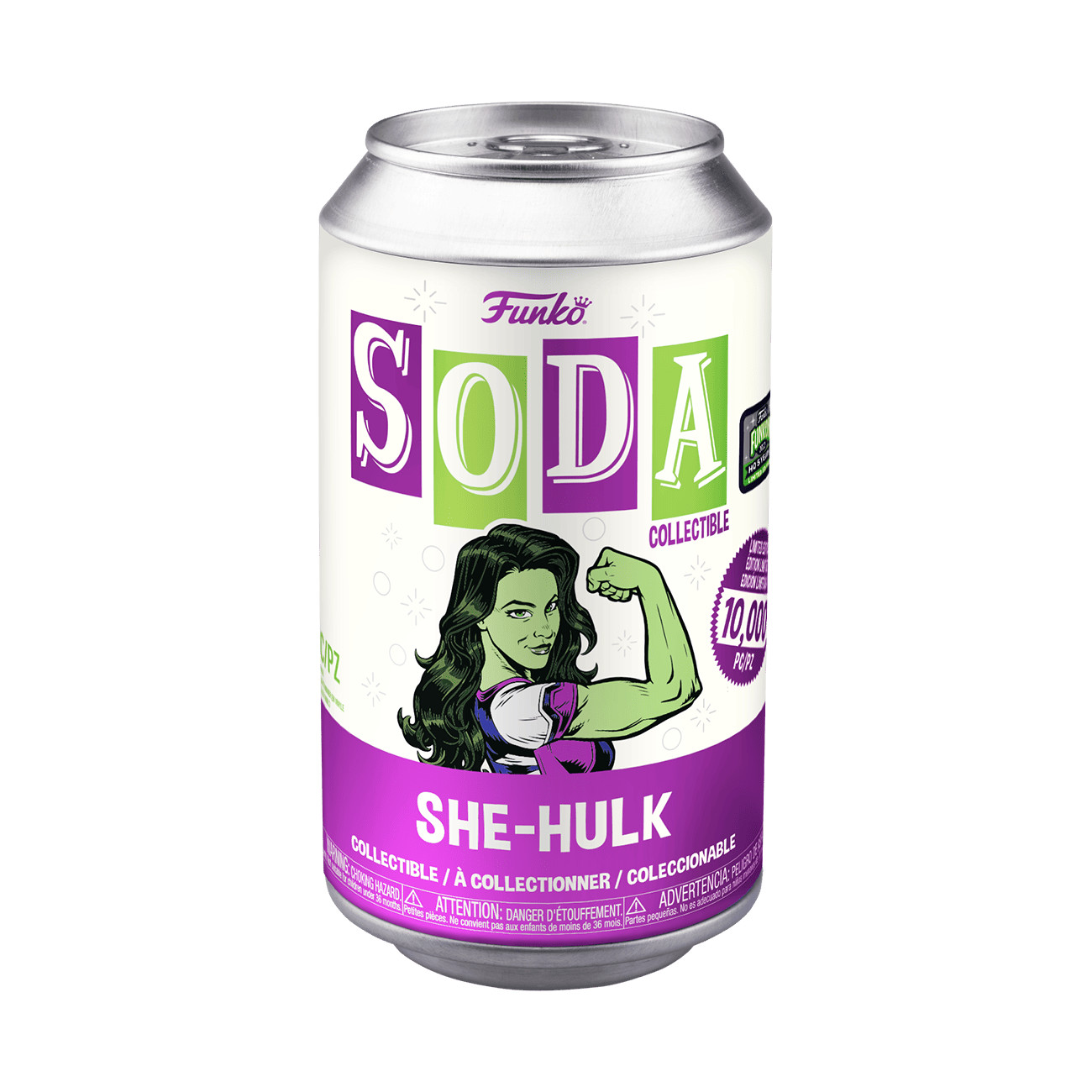 Funko Vinyl Soda: Marvel - She-Hulk (Chase) (Metallic) - Funko ...