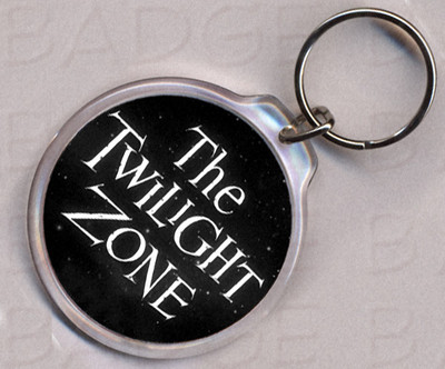 THE TWILIGHT ZONE KEYRING - double sided - CLASSIC! | eBay UK