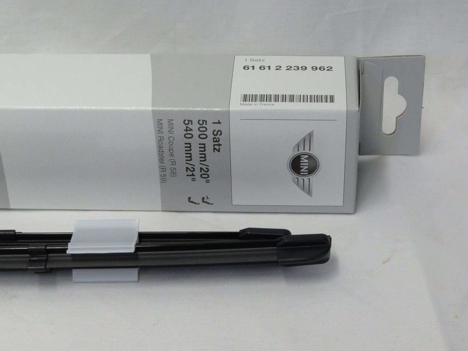 OEM Mini Cooper Coupe R58 Roadster R59 Windshield Wiper Blades Set ...