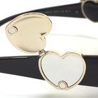 CHANEL Sunglasses 5518-A c.1461/S1 Burgundy Square Gold Mirrored Clasp ...