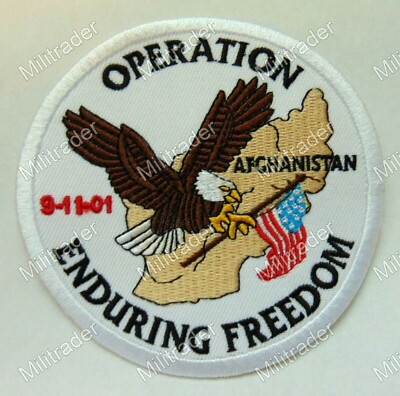 Operation Enduring Freedom Patch | eBay