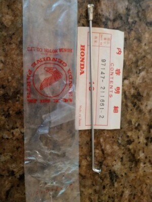 NEW NOS Honda C200 CT200 CT90 K1-K5 Front Wheel Spoke A Nipple 97147 ...