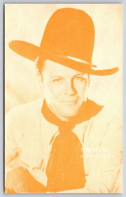 Western~Cowboy Actor Tom Keene In Ghost Valley~Yellow Tint~Vintage ...