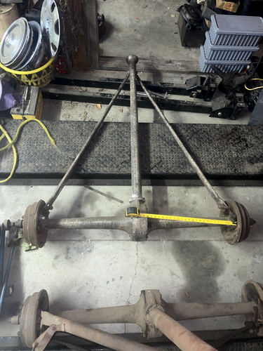 1928-1931 Ford Model A rear driveline with drums | eBay