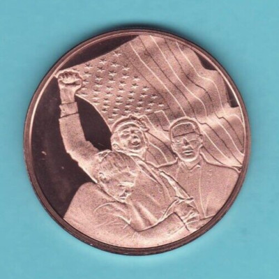 DONALD TRUMP "Assassination Attempt" 1 oz. Copper Round Coin FIGHT ...