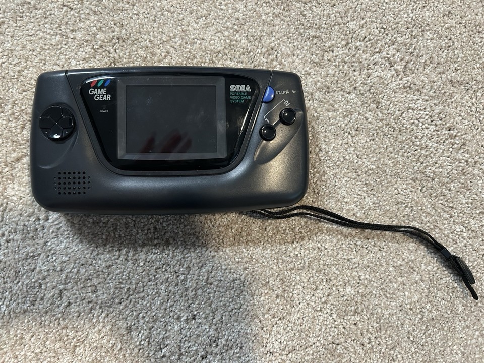 SEGA Game Gear Handheld Console Video Game System Only - With Case ...