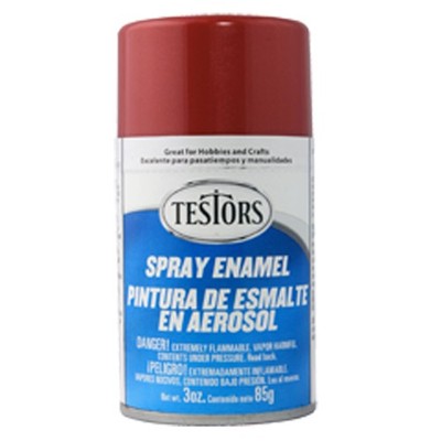 Testor Corp. Spray 3oz Ruby Red Metal Flake TES1629T Plastics Paint ...