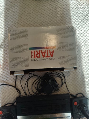 Atari 2600 Jr Boxed 2 Controllers And Game Read Description | eBay UK