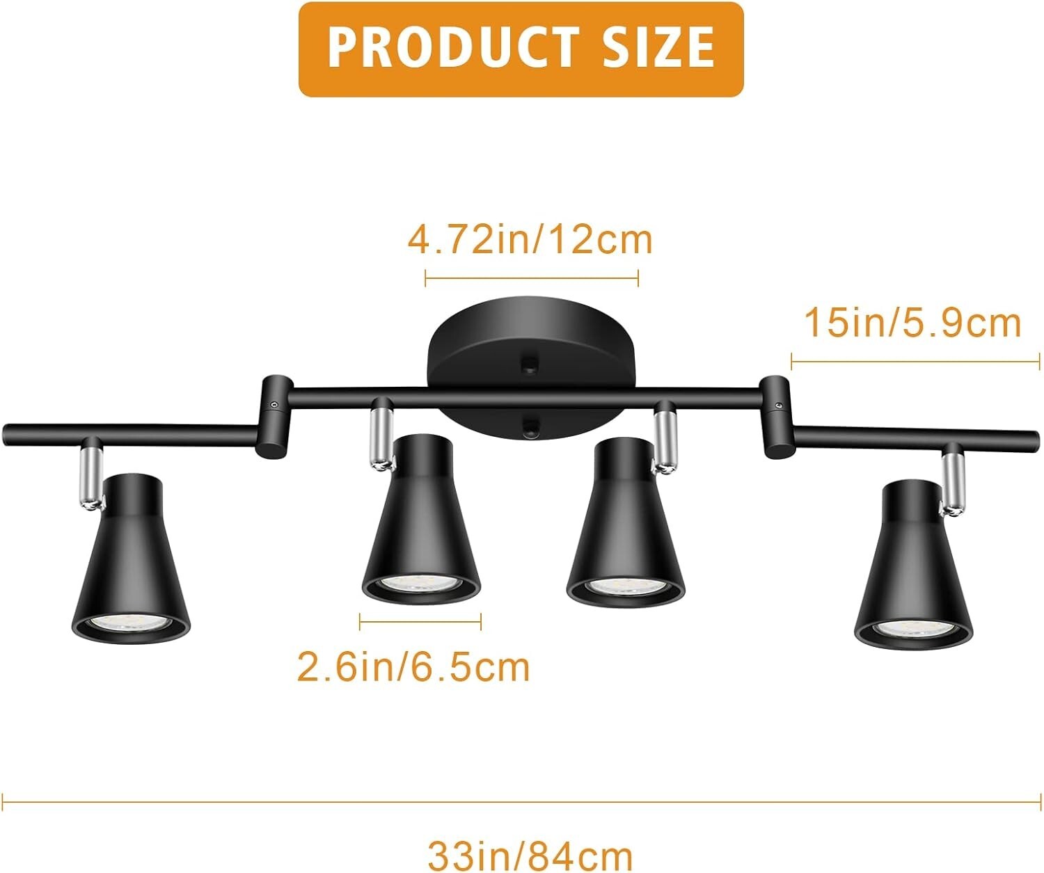 Ceiling Track Lighting Fixture,LED Track Light With Swing Arm,Ceiling ...