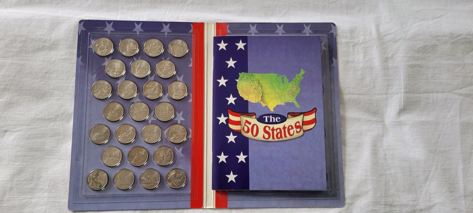 Scholastic Fifty States Quarter Collection Complete Full Album of all ...