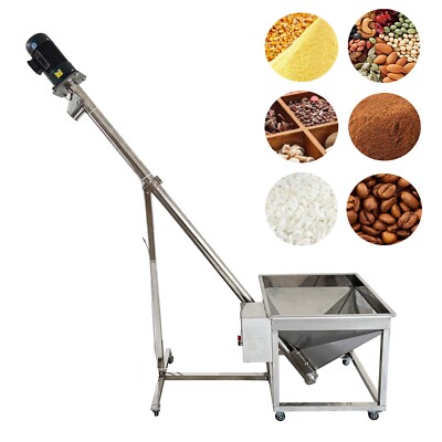 220V Automatic Helical Granule Material Feeder Conveyor Granule Feeding ...
