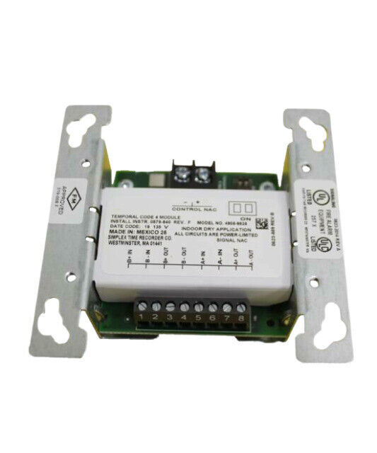 Simplex 4905-9835 Temporal Code 4 Module for sale online | eBay