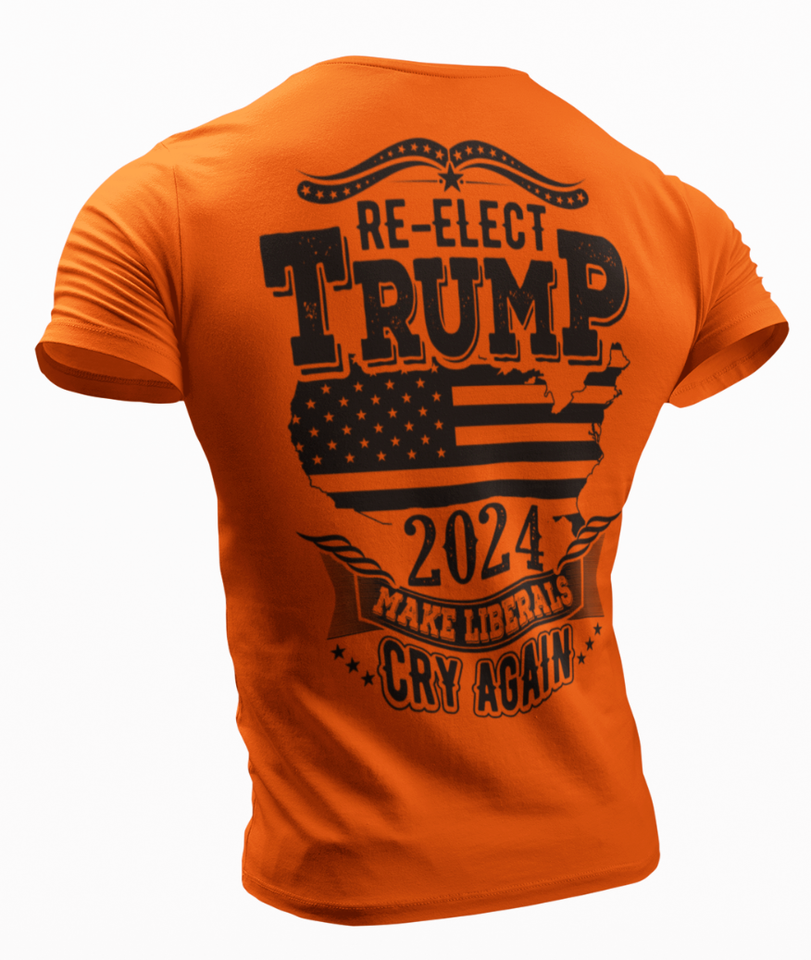 Trump 2024 T-shirt Make Liberals Cry Political Humor Election Funny ...