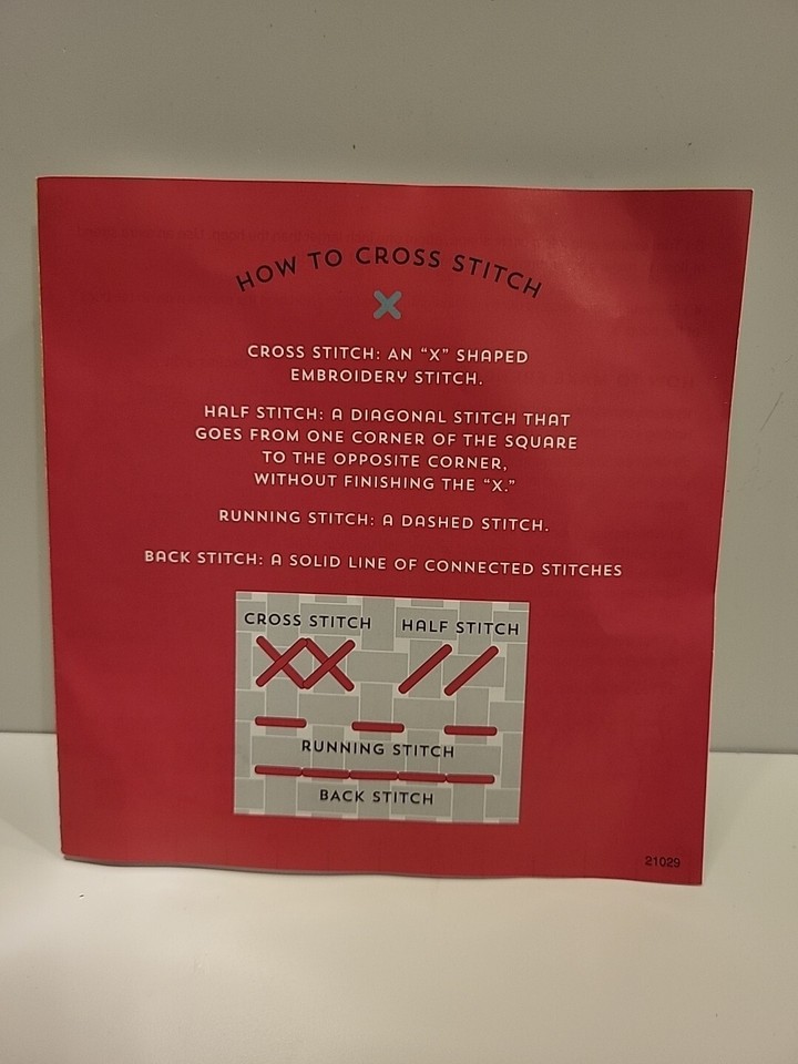 3 Birds Design Cross Stitch Style 'WANDER' Happy Camper Kit #21029 ...