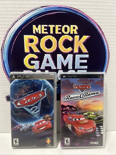 Cars 2 & Cars Race O rama ( Sony PlayStation PSP ) Complete Same Day ...