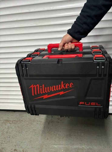 Milwaukee x3 Dynacase Heavy Duty Stackable Carry Case Organiser Toolbox ...