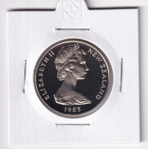 NEW ZEALAND PROOF: 1983 20 CENT COIN IN 2X2 HOLDER #5961 | eBay.de