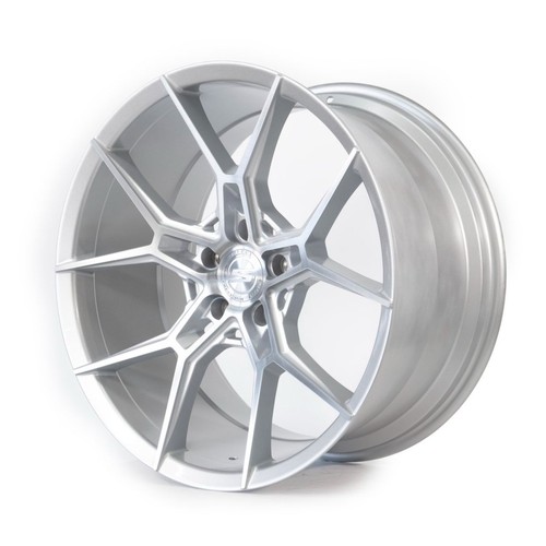 22x10.5 Select Alpine 5x115 20 Silver Brushed Wheels Rims Set(4) 71.6 ...