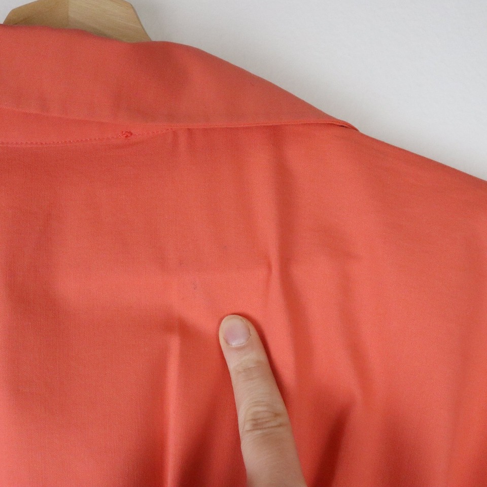 Anthropologie Exquise The Tobie Pleated Jumpsuit Bright Poppy Peach ...