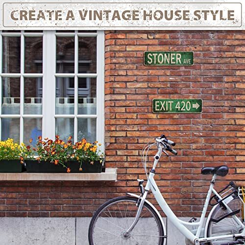 Stoner Avenue Street Sign 4 Signs of Exit 420 /High St /Mary Jane Lane ...