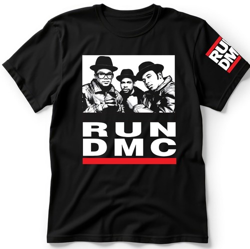 RUN DMC T-SHIRT, HIP HOP TEES, OLD SCHOOL SHIRTS, RAPPER TEE, NEW YORK ...