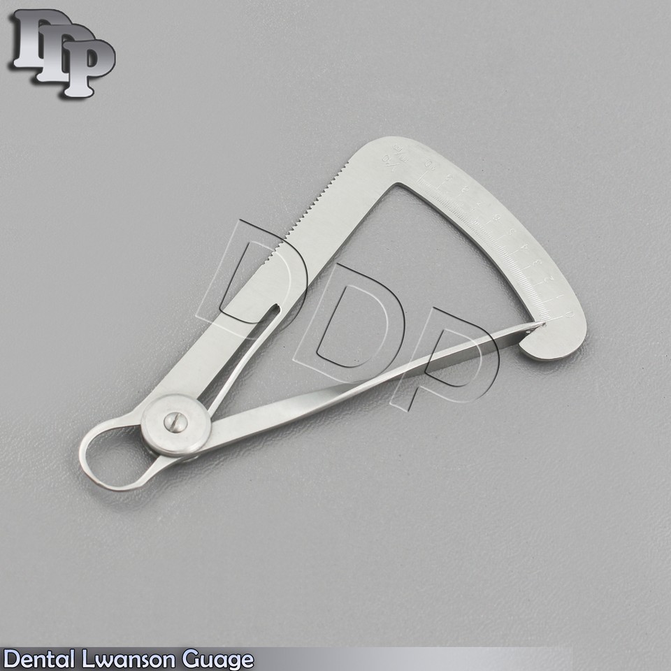 X2 Dental Lwanson Gauge Crown Caliper Measuring Diamond Jewelers ...