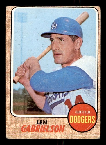 1968 Topps Baseball #357 Len Gabrielson PR *e1 | eBay