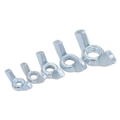 Thumb Wing Nut Butterfly Hand Grip Knob Nuts, Assorted Sizes M3-M20 ...
