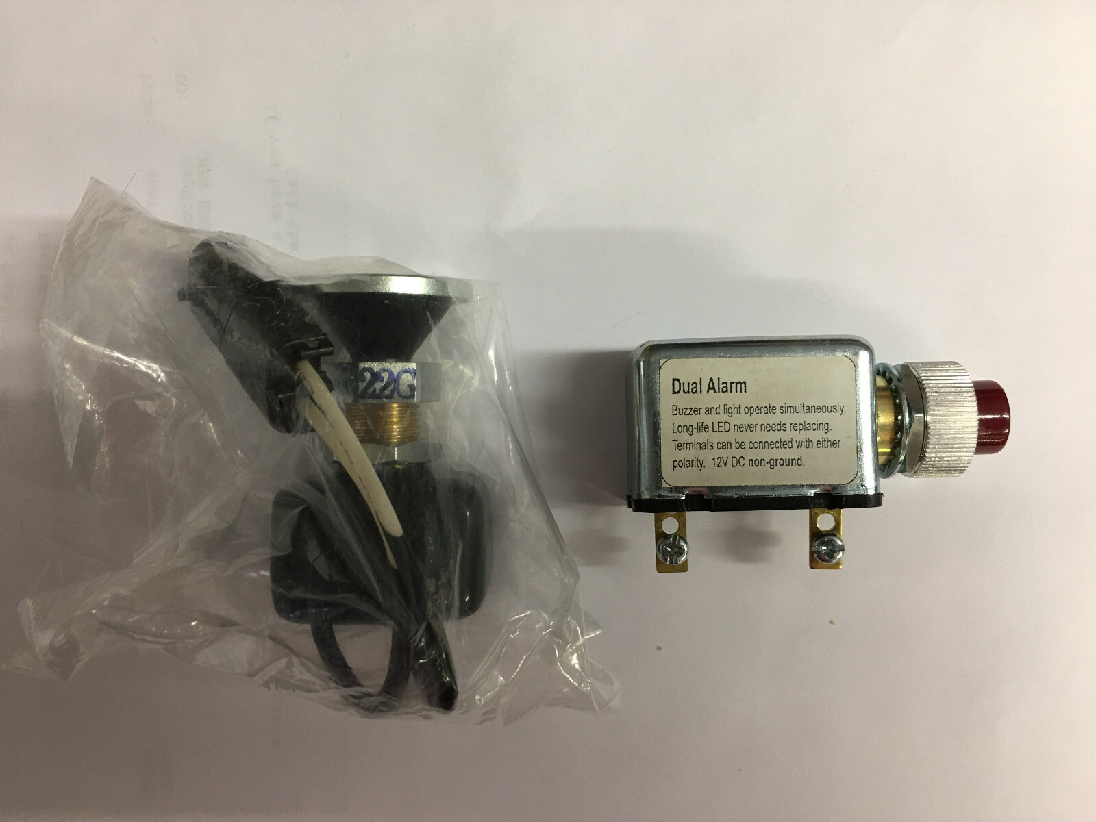 Dump Body Up Alarm Kit Buyers Products BL10 Alarm & B90 Plunger Switch ...